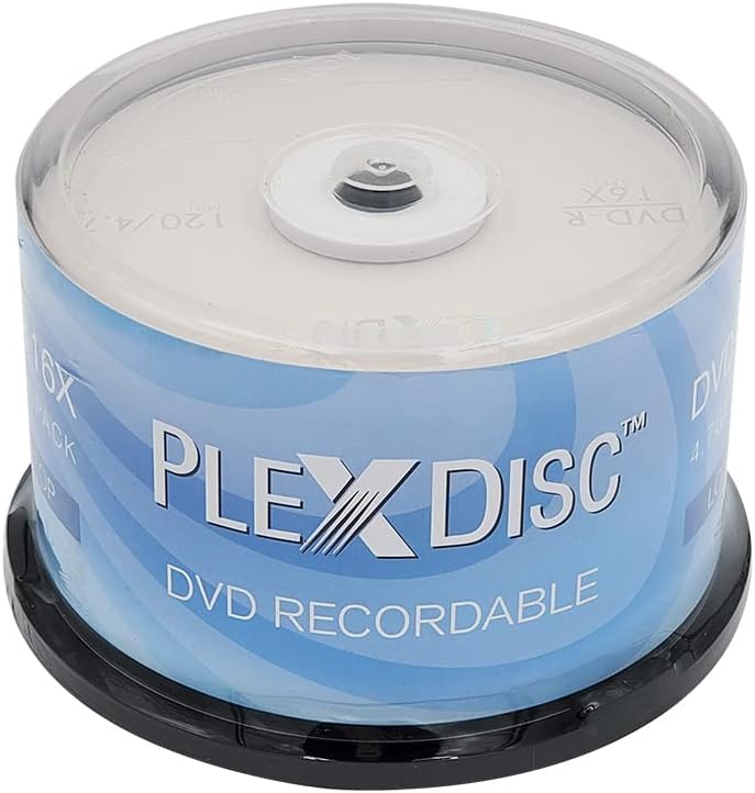 Amazon.com: Verbatim DVD+R Blank Discs AZO Dye 4.7GB 16X Recordable ...