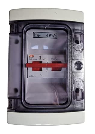 JFK 125 Amp 240V Generator Changeover Transfer Switch, IP65 ...