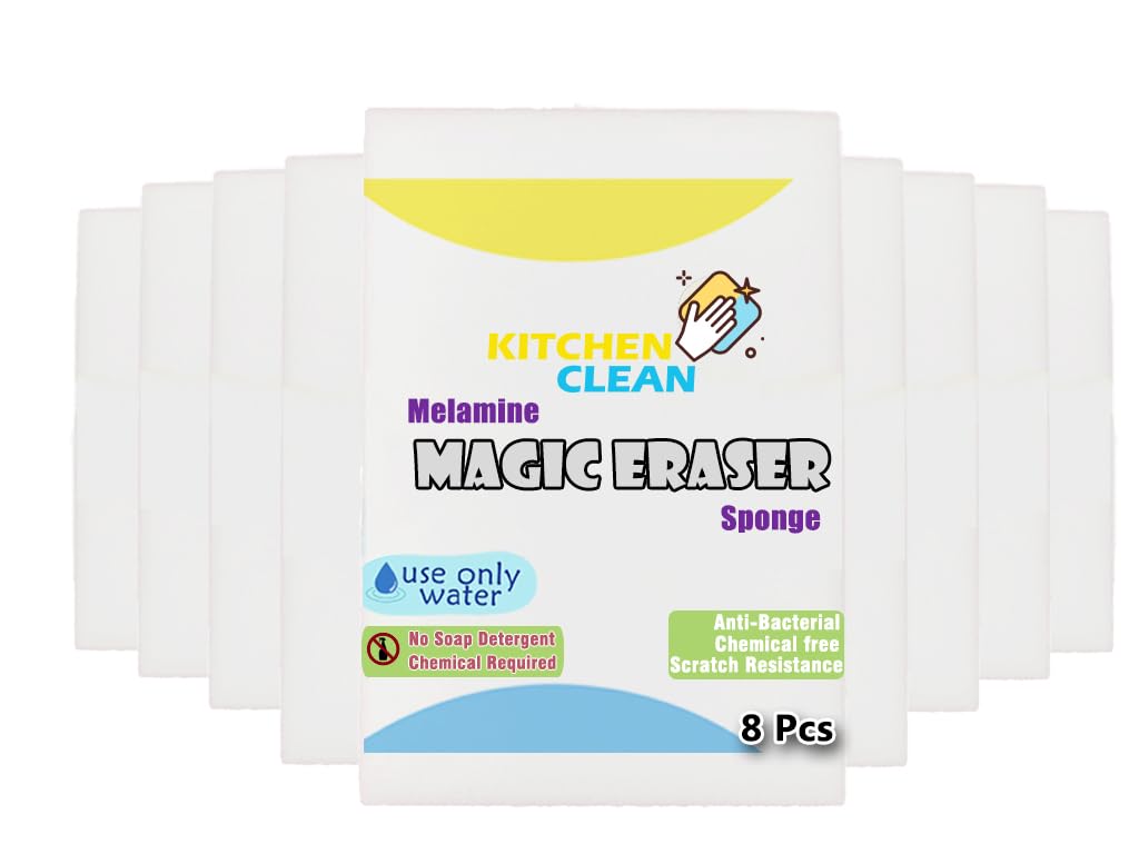 Kitchen Clean ™ Original Melamine Magic Eraser | Walls Stain Remover ...