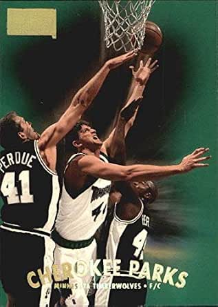 Amazon.com: 1997-98 SkyBox Premium #186 Cherokee Parks NBA Basketball ...