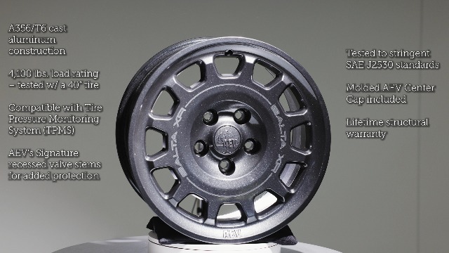 Watch JL/JT AEV Salta XR Onyx Wheel on Amazon Live