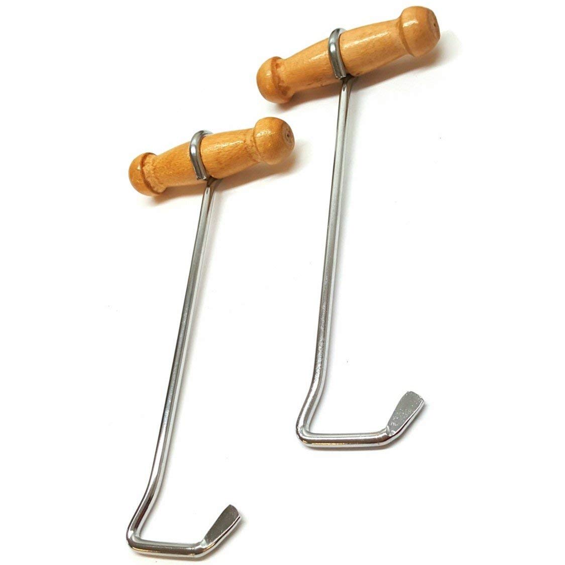 Amazon.com: Boot Pull Hooks Wooden Handle Cowboy Easier Wearing Tools ...