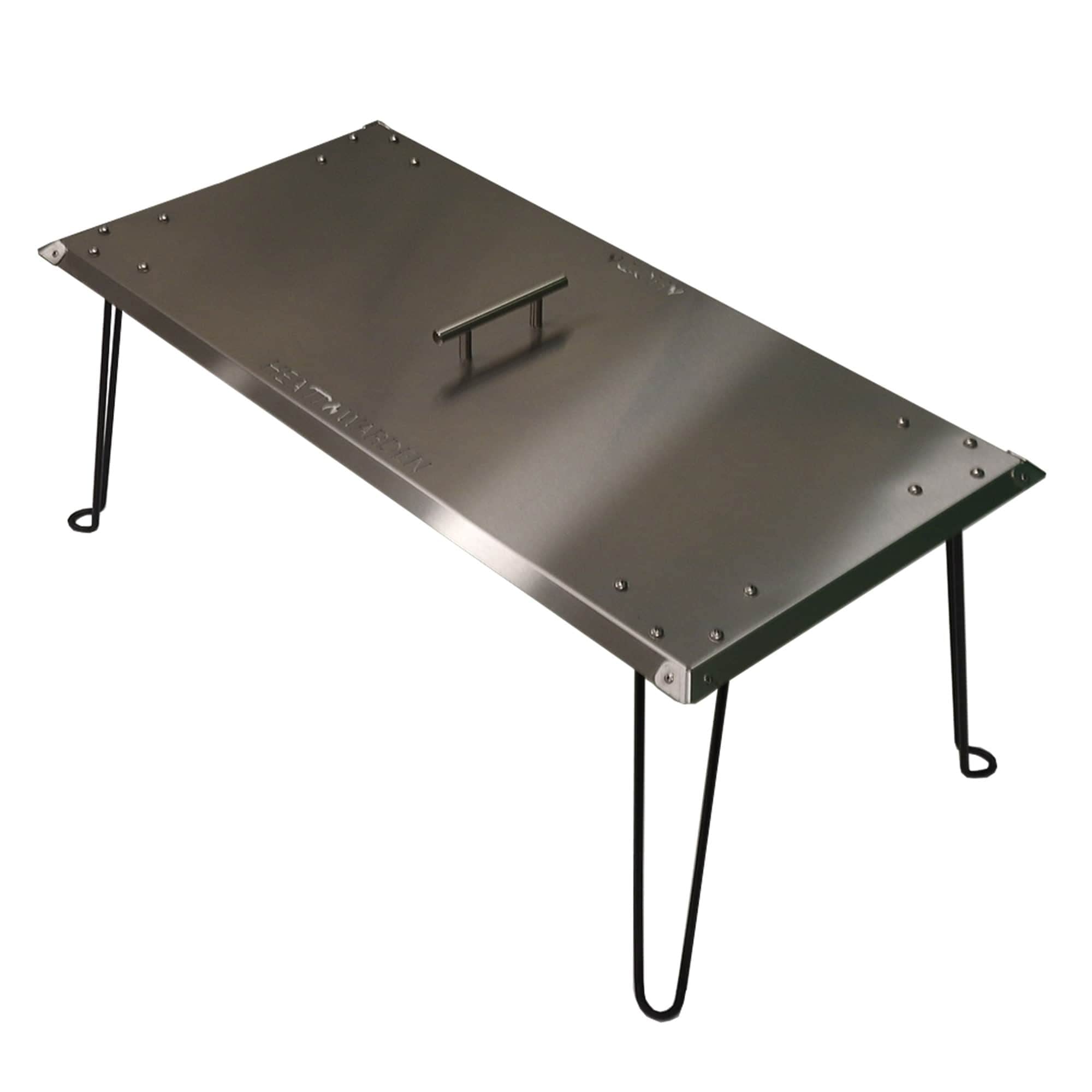 Amazon.com : Overstock Heat Warden Rectangle Fire Pit Heat Deflector in ...