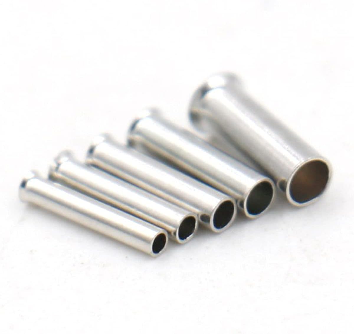 Amazon.com: uxcell 300Pcs EN2508 Tin Plating Non-Insulated Wire Ferrule ...