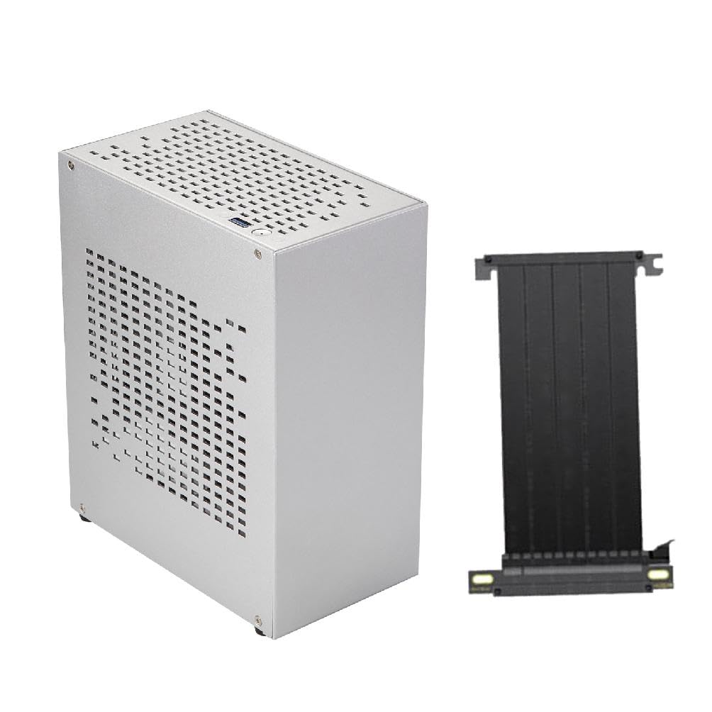 Buy Aluminum Mini ITX Chassis for Gaming Desktop PC Case USB3.0 Support ...