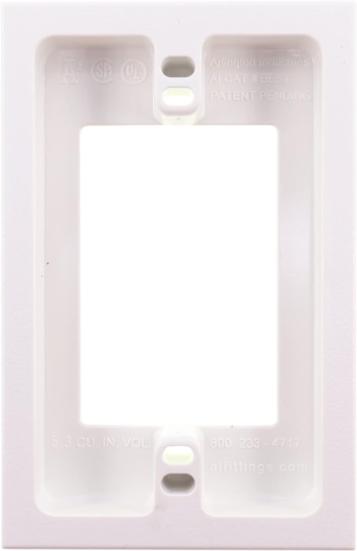 RV Designer S892, Electrical Box, 8 Cubic Inches with TP GFCI Extension ...