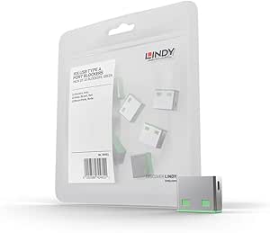 Amazon.com: Lindy USB Port Blocker - Pack of 10 - Green 40461