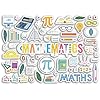 A4 Sticker Sheet Mathematics Vinyl Stickers - Maths Fan Lesson School ...