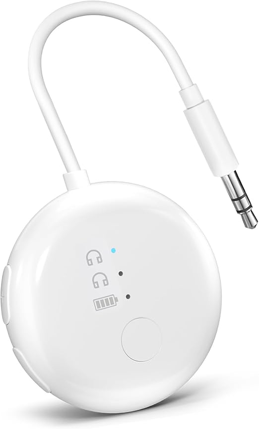 Amazon.com: Avantree SoundJet R1 - Airplane Bluetooth 5.3 Adapter for ...