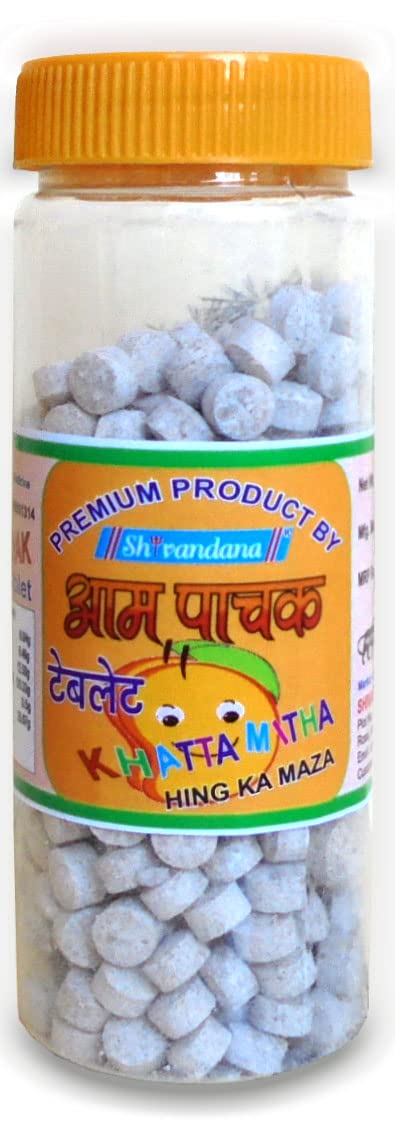 SHIVANDANA Aam Pachak Candy Mango Churan Hajmola Candy Tasty Healthy ...
