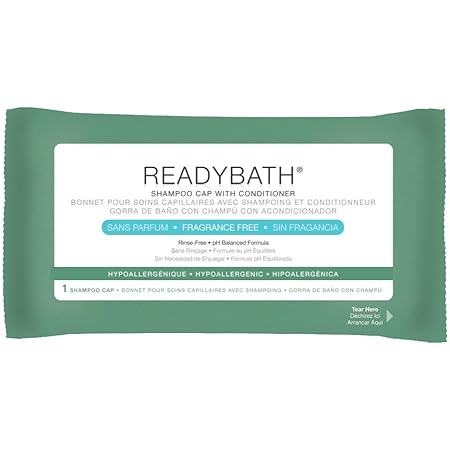 Amazon.com: Medline Readybath Rinse, Free Shampoo and Conditioning Caps ...