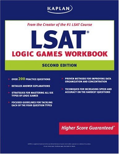 Kaplan LSAT Logic Games Workbook: Kaplan: 9781419591167: Amazon.com: Books