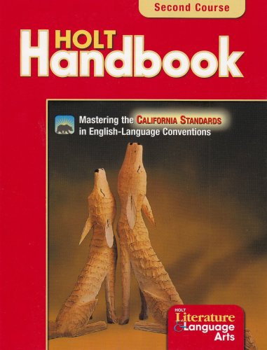 Holt Handbook: Student Edition Grade 8: HOLT, RINEHART AND WINSTON ...