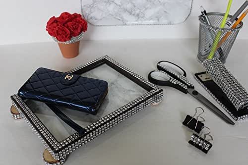 Amazon.com: Set of 10 Bling Office desk accessories Desktop accessories ...