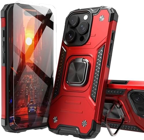 Amazon.com: IDYStar for iPhone 16 Pro Max Case with Screen Protector ...