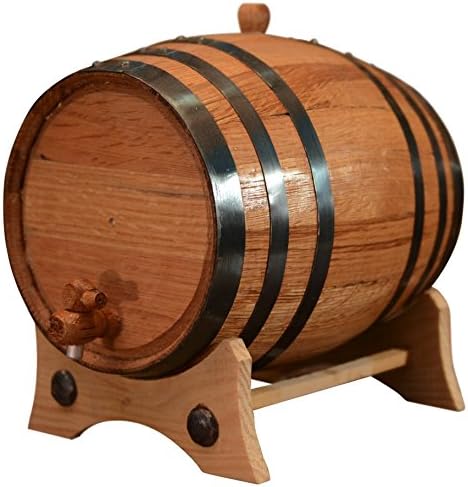 Amazon.com: 5 Liters American Oak Aging Barrel | Handcrafted using ...