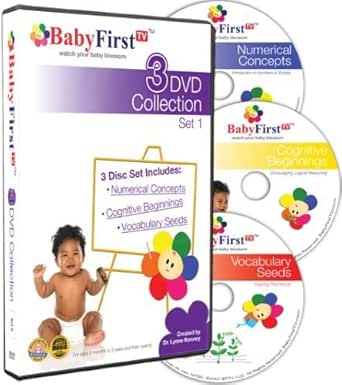 Amazon.co.jp: 【中古】 Babyfirsttv: 3 Dvd Collection Set 1 : おもちゃ
