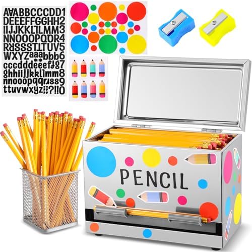 Amazon.com: Mifoci 57 Pcs DIY Pencil Dispenser Kit Stainless Steel ...