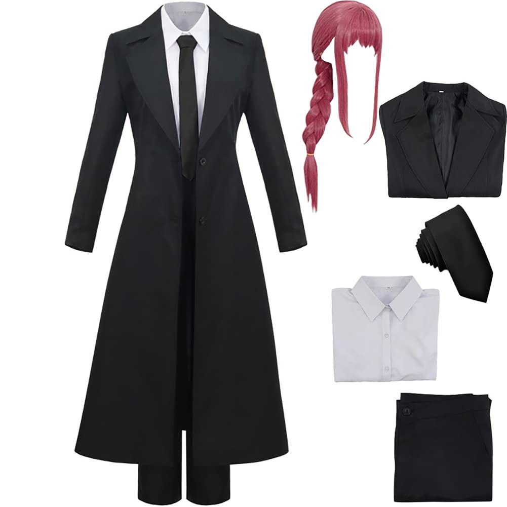 Makima Cosplay Costume Makima Costume Halloween Uniform Full Set Outfit ...