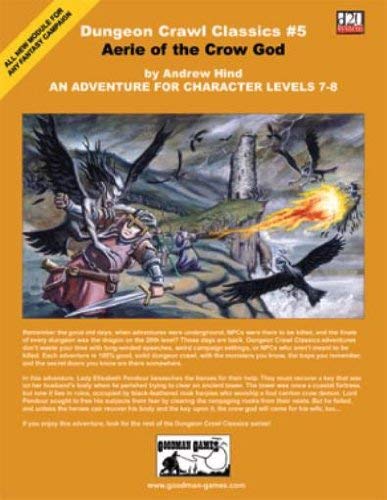 Aerie of the Crow God (Dungeon Crawl Classics): Amazon.co.uk ...
