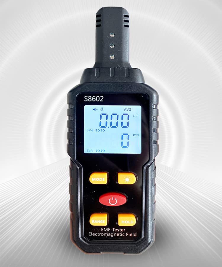 Snapklik.com : 3 In 1 EMF Meters, Digital Radiation Dosimeter Geiger ...
