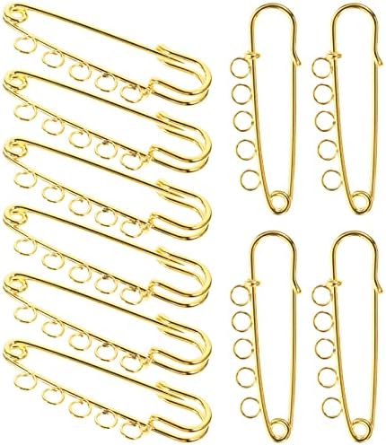 Amazon.com: COHEALI Blanket Pin 10pcs Safety with 5 Holes Heavy Duty ...