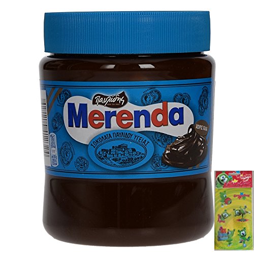 Amazon.com : Merenda Dark Chocolate Spread No Milk Added 360gr / 12.7oz ...