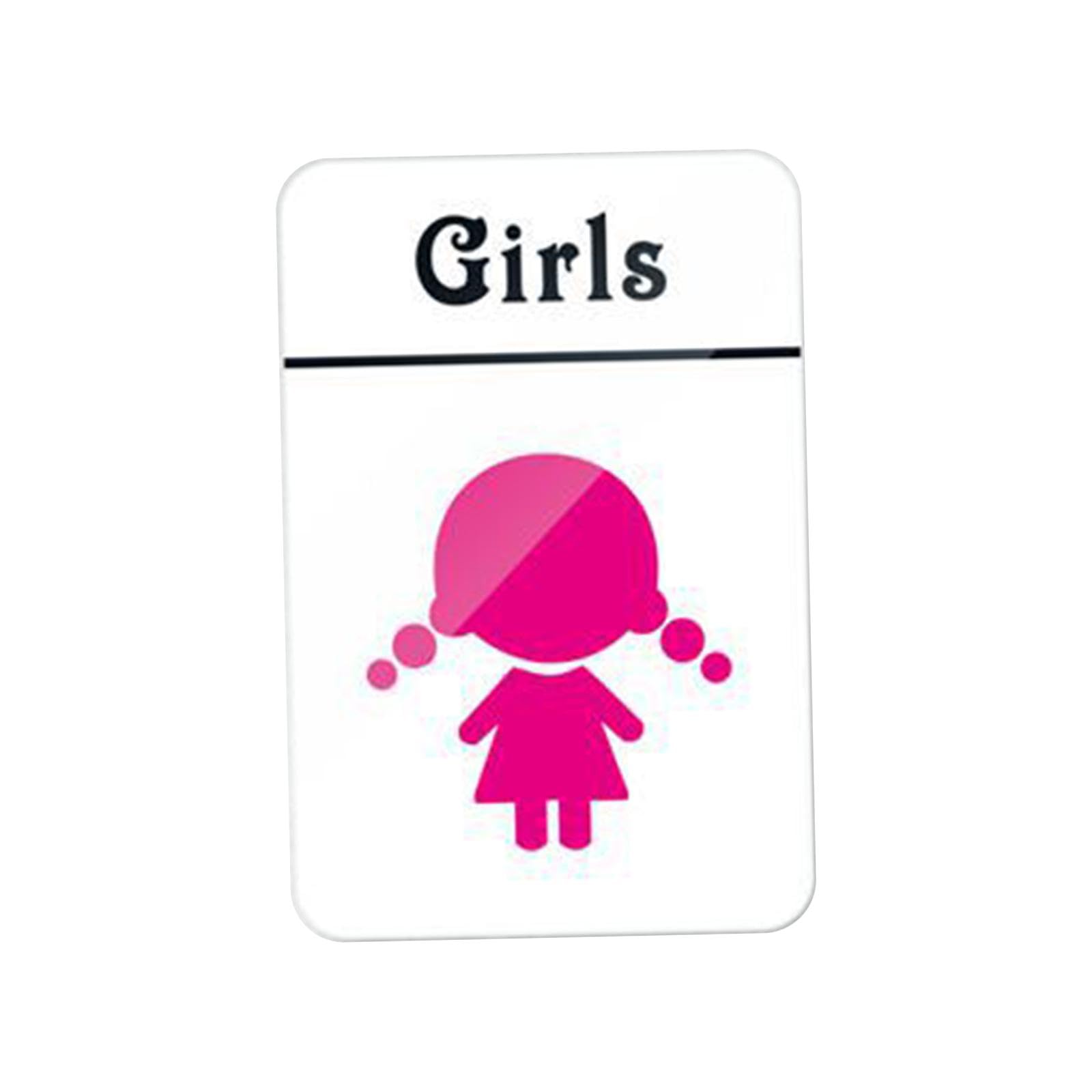 Bathroom Signs For Girls