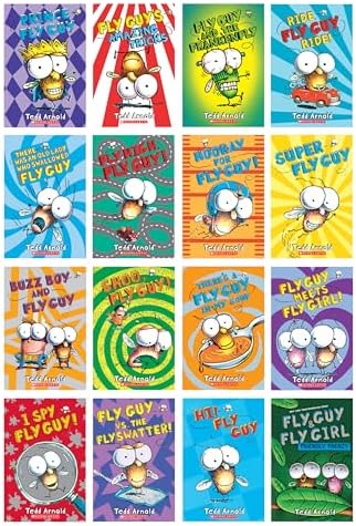 Amazon.com: A Library of a Fly Guy 1-16 Complete Collection Series Pack ...