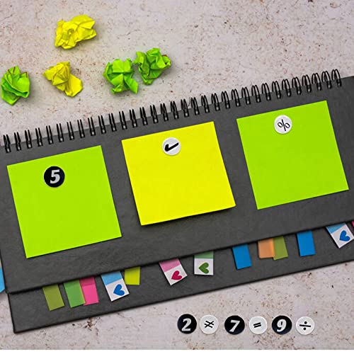 Snapklik.com : Push Pins For Cork Board, 104 Pcs Number And ...