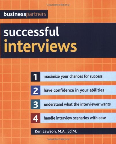 Successful Interviews (IMM Lifestyle Books) Maximize Your Chances for ...
