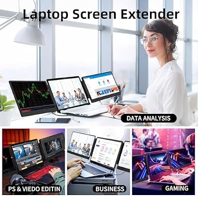 Laptop Screen Extender Triple Extended - Portable Nepal | Ubuy
