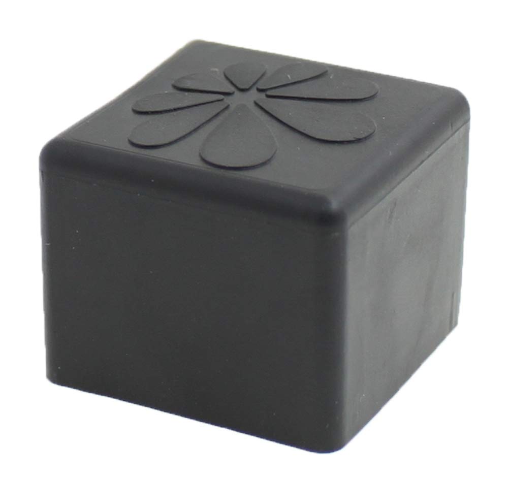 Buy 25mm (1") Square Rubber Feet Stoppers for Furniture Table Chair ...