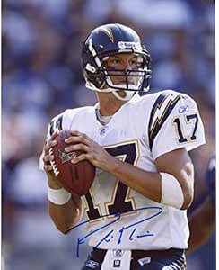 Philip Rivers Signed Picture - 8x10 - Autographed NFL Photos at Amazon ...