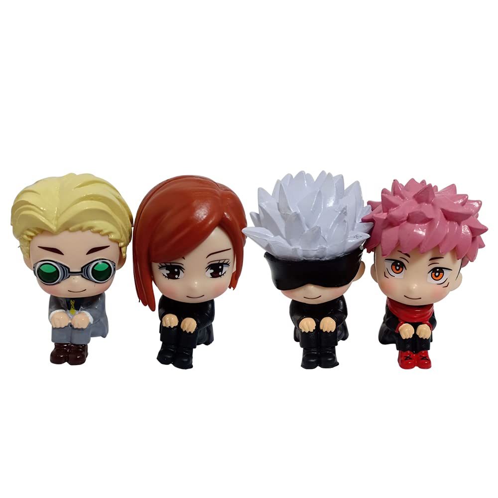 Buy UKAKA 1.9inch Jujutsu Kaisen Figure - Itadori Yuji Nendoroid Cute ...
