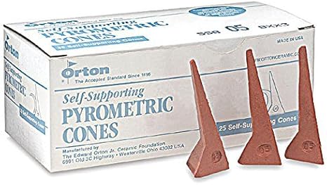 Amazon.com: Self-Supporting Cone 04 Pyrometric Cones for Monitoring ...