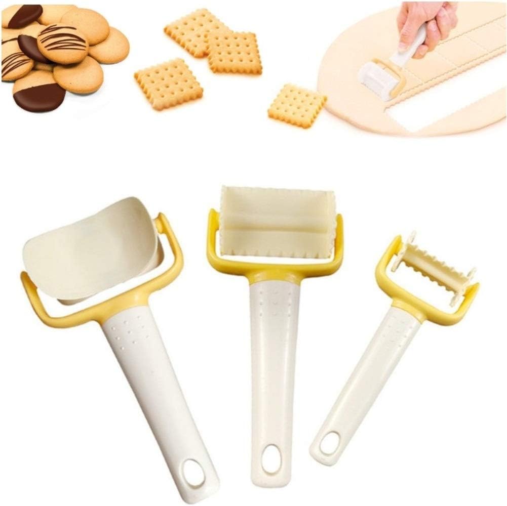 Amazon.com: Rolling Dough Cutter - Round Baking Cutter Roller - Circle ...