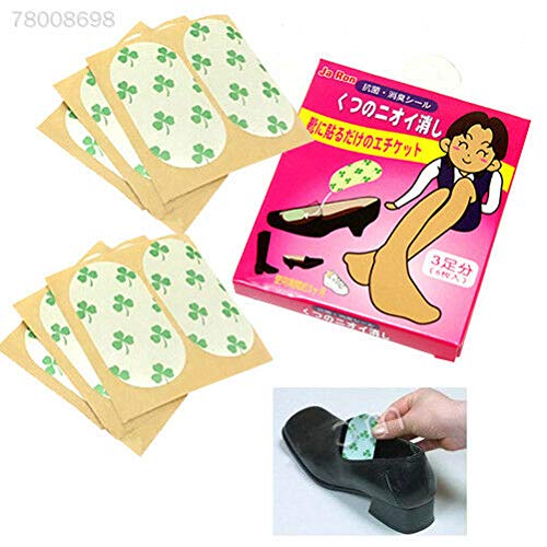 ELECTROPRIME 8F9B 3C76 Useful 6pcs Shoes Deodorant Stickers Pad Feet ...