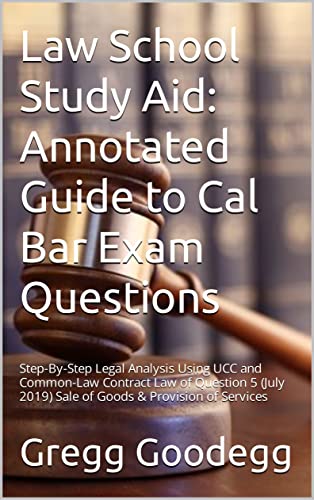 Amazon.com: Law School Study Aid: Annotated Guide to Cal Bar Exam ...