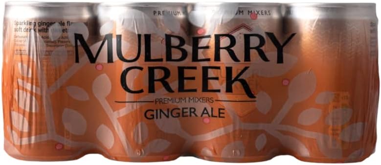 Mulberry Creek Ginger Ale, Natural Flavours, Premium Quality, Great Paired with Rum, Vodka ...