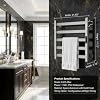 Amazon.com: HStrukt EA15 Series Towel Warmer, 5 Bar, Silver | Dual ...