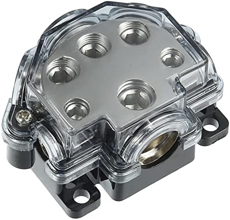 Amazon.com: Joinfworld 12V Power Distribution Block Car Audio 2 Way ...
