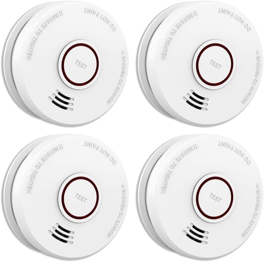First Alert FG200 Family Gard Basics Smoke Alarm (Pack of 3) | Battery ...
