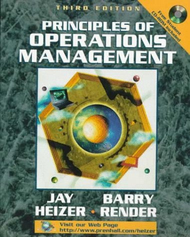 Principles of Operations Management: 3rd (Third) edition: Aubry Andrews ...