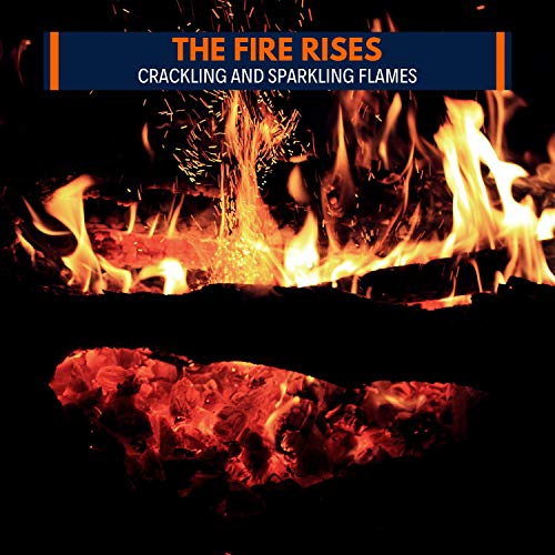 Play The Fire Rises - Crackling and Sparkling Flames by Calming Nature ...
