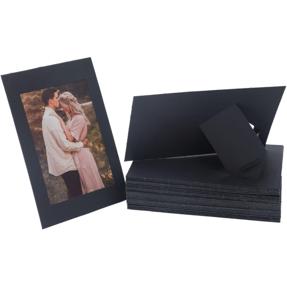 $3/mo - Finance 50 Pack Standing Paper Picture Frames 4x6,Cardboard ...