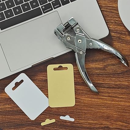 VIVITO T Shape Hole Punch - Heavy Duty Manual PVC Card and ID Slot ...