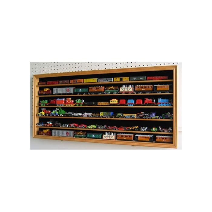 Buy DisplayGifts Hot HO Scale Gauge Train Display Case Rack 1/64 - 1/43 ...