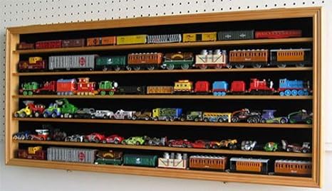 Amazon.com: DisplayGifts Hot HO Scale Gauge Train Display Case Rack 1/ ...