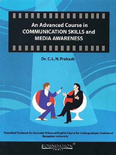 Buy AN ADVANCED COURSE IN COMMUNICATION SKILLS AND MEDIA AWARENESS: A ...